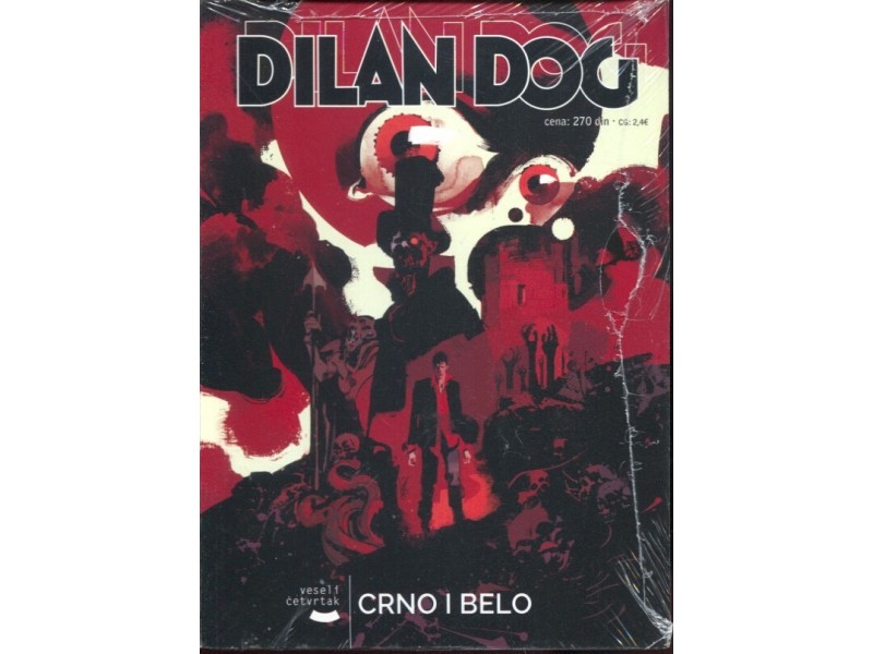 Dilan Dog VČ 163 Crno i belo - U CELOFANU