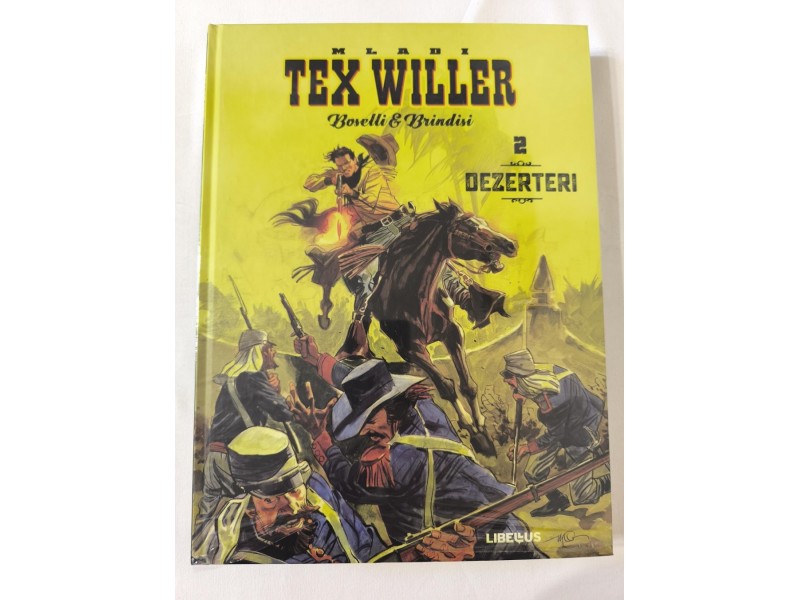 Mladi Tex Willer broj 2 Libellus - NOV - u boji A4