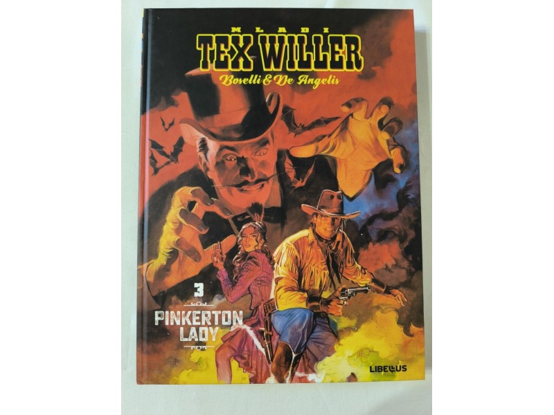 Mladi Tex Willer broj 3 Libellus - NOV - u boji A4