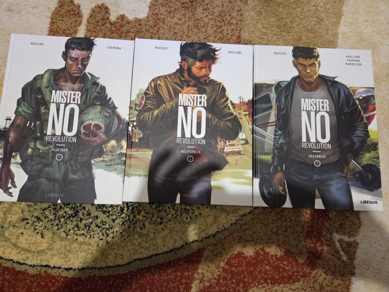 Mister no Revolution Libellus 1-3 Mint