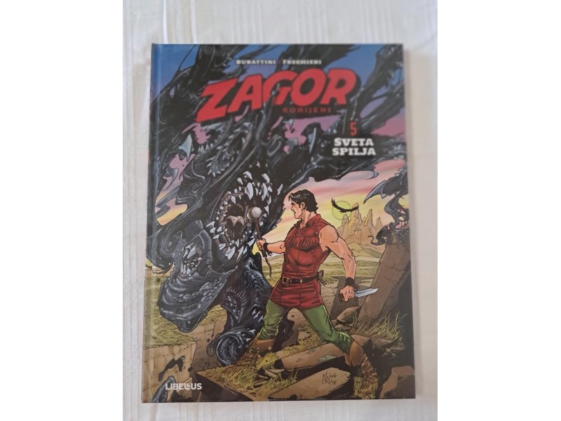 Zagor Korijeni broj 5 Libellus - GLANCER - u celofanu