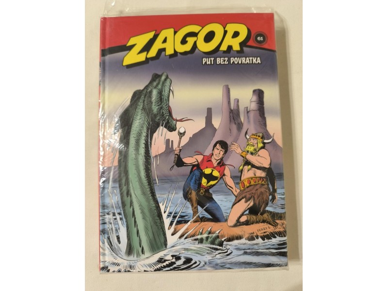Zagor kolor broj 61 Libellus - GLANCER - u celofanu