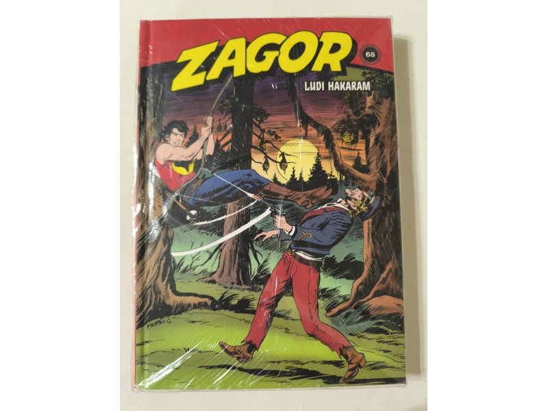 Zagor kolor broj 68 Libellus - GLANCER - u celofanu