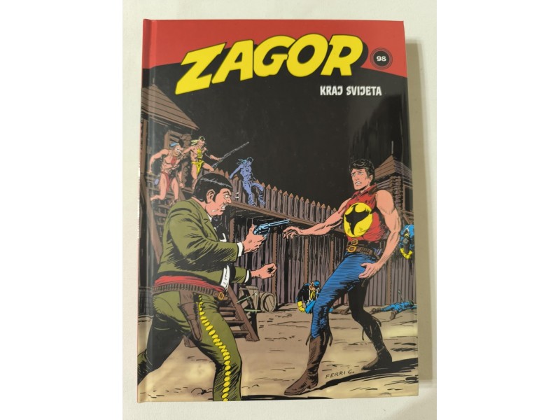 Zagor kolor broj 98 Libellus - GLANCER - u celofanu