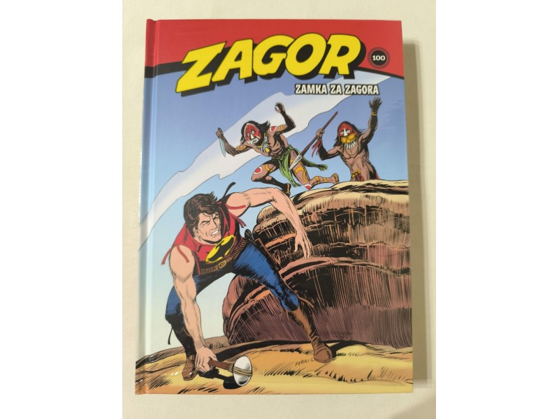 Zagor kolor broj 100 Libellus - GLANCER - u celofanu