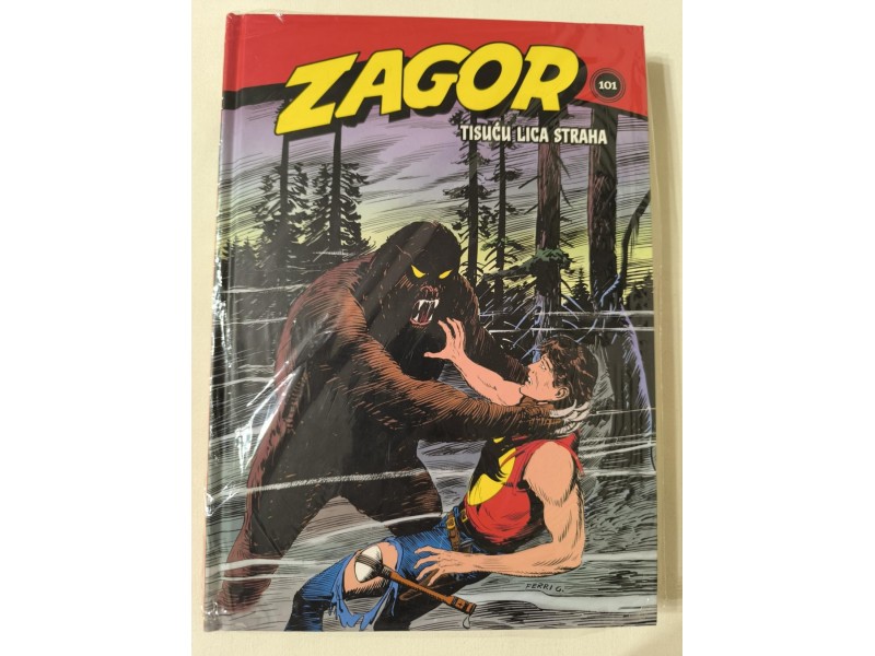 Zagor kolor broj 101 Libellus - GLANCER - u celofanu