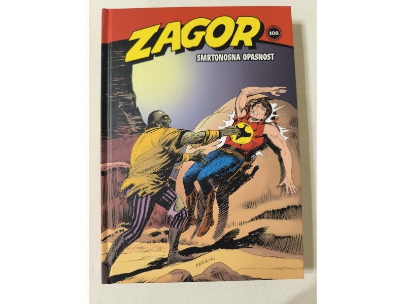 Zagor kolor broj 108 Libellus - GLANCER - u celofanu