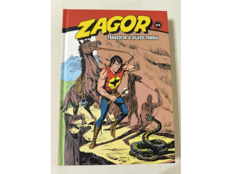 Zagor kolor broj 114 Libellus - GLANCER - u celofanu