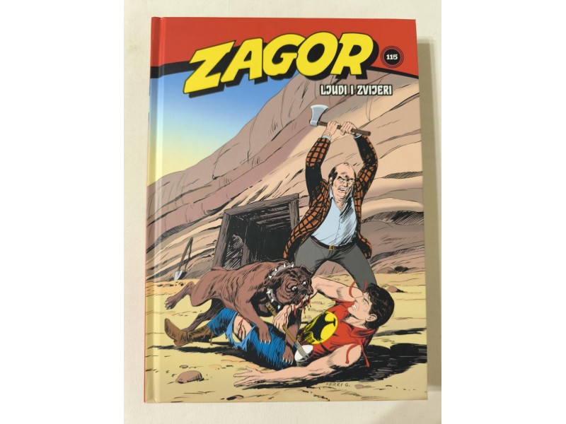 Zagor kolor broj 115 Libellus - GLANCER - u celofanu