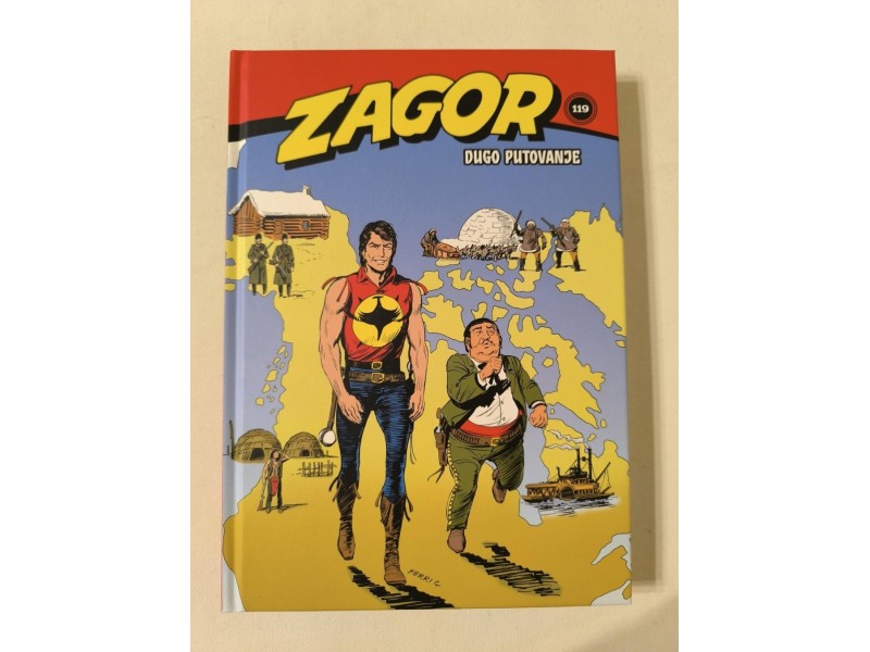 Zagor kolor broj 119 Libellus - GLANCER - u celofanu