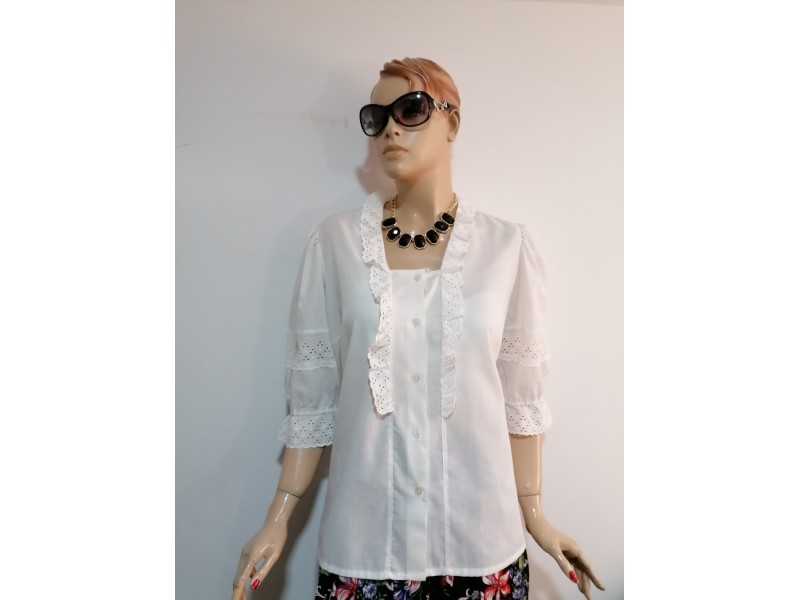 Bela etno bluza vel.46