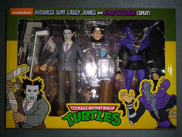 /NECA/ TMNT Cartoon - Casey Jones and Foot Soldier