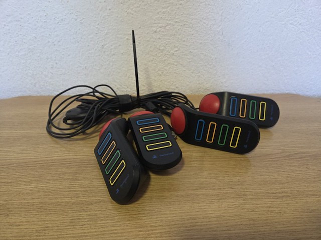 Original Komplet Sony Buzz PS2 4 kontrolera SCEH-0005