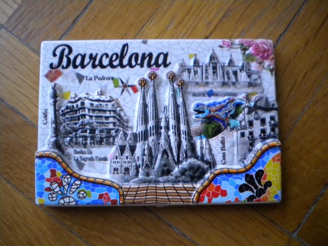 BARCELONA Barselona, magnet za frizider (22)