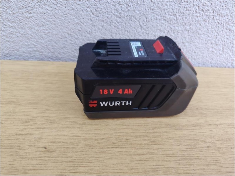 Wurth baterija 18V 4.0Ah