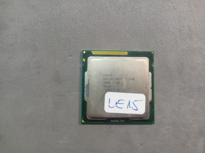 I7-2600 8M Cache, up to 4 x 3.80 GHz LGA 1155 # LE 15