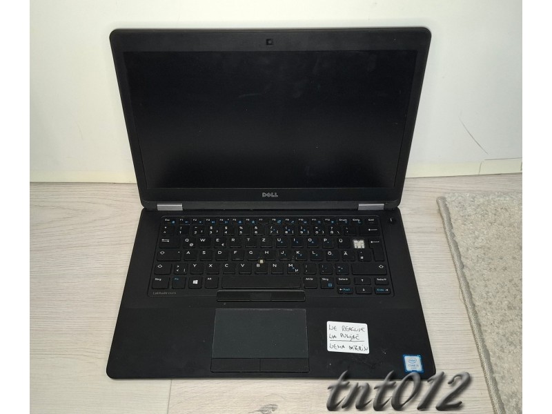 == DELL Latitude E5470 = Intel i5-6300U = 14 FHD ==