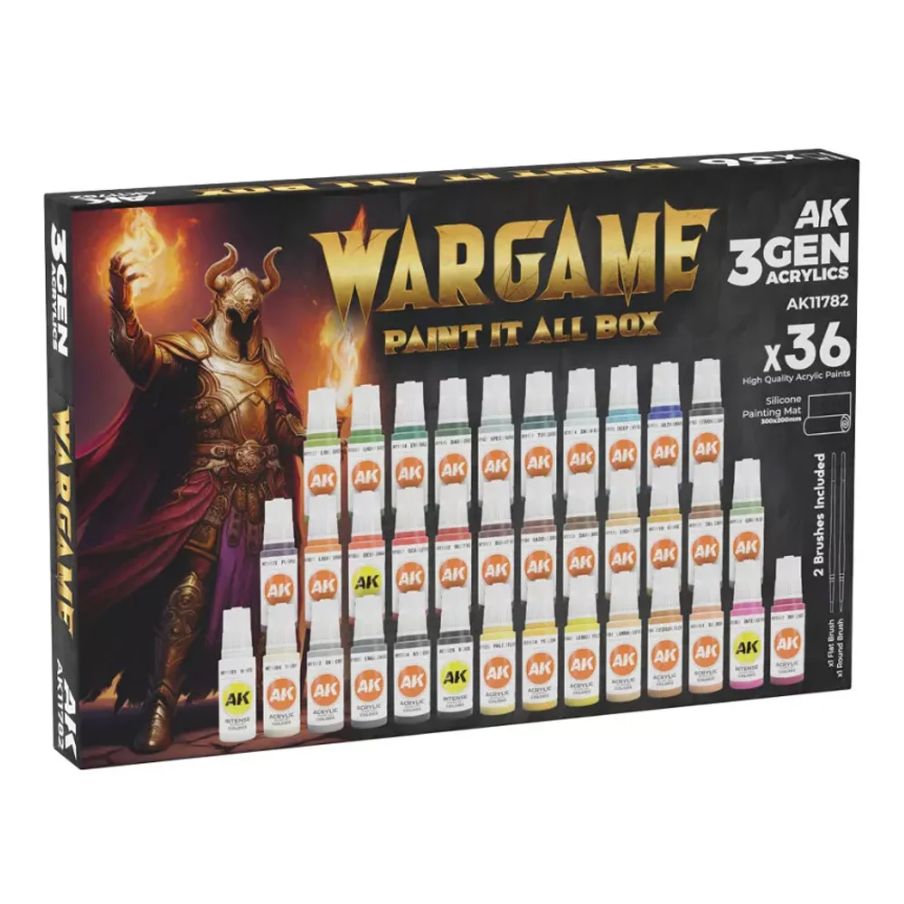 3GEN - Wargame Paint it all Box x36