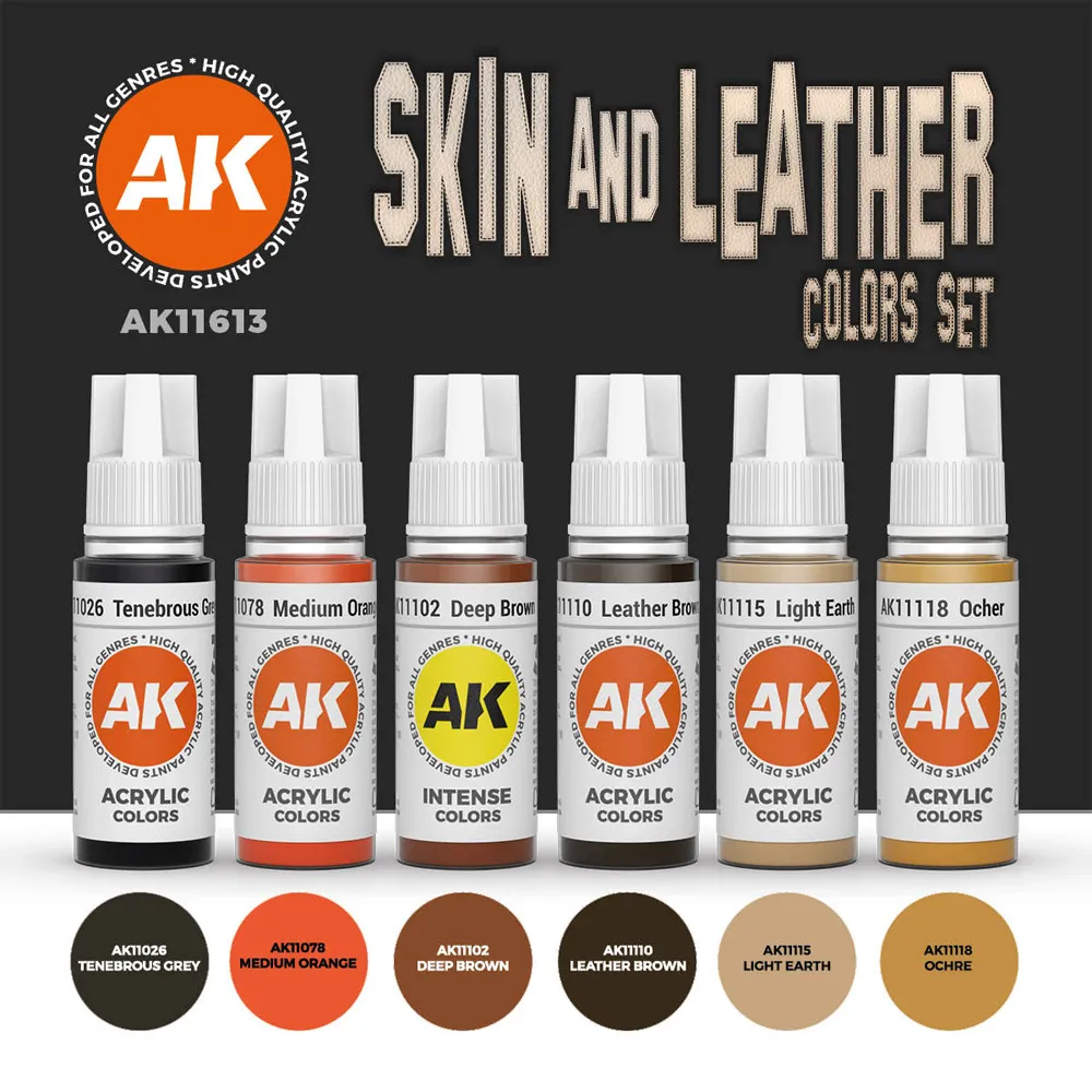 Skin and Leather Colours Set