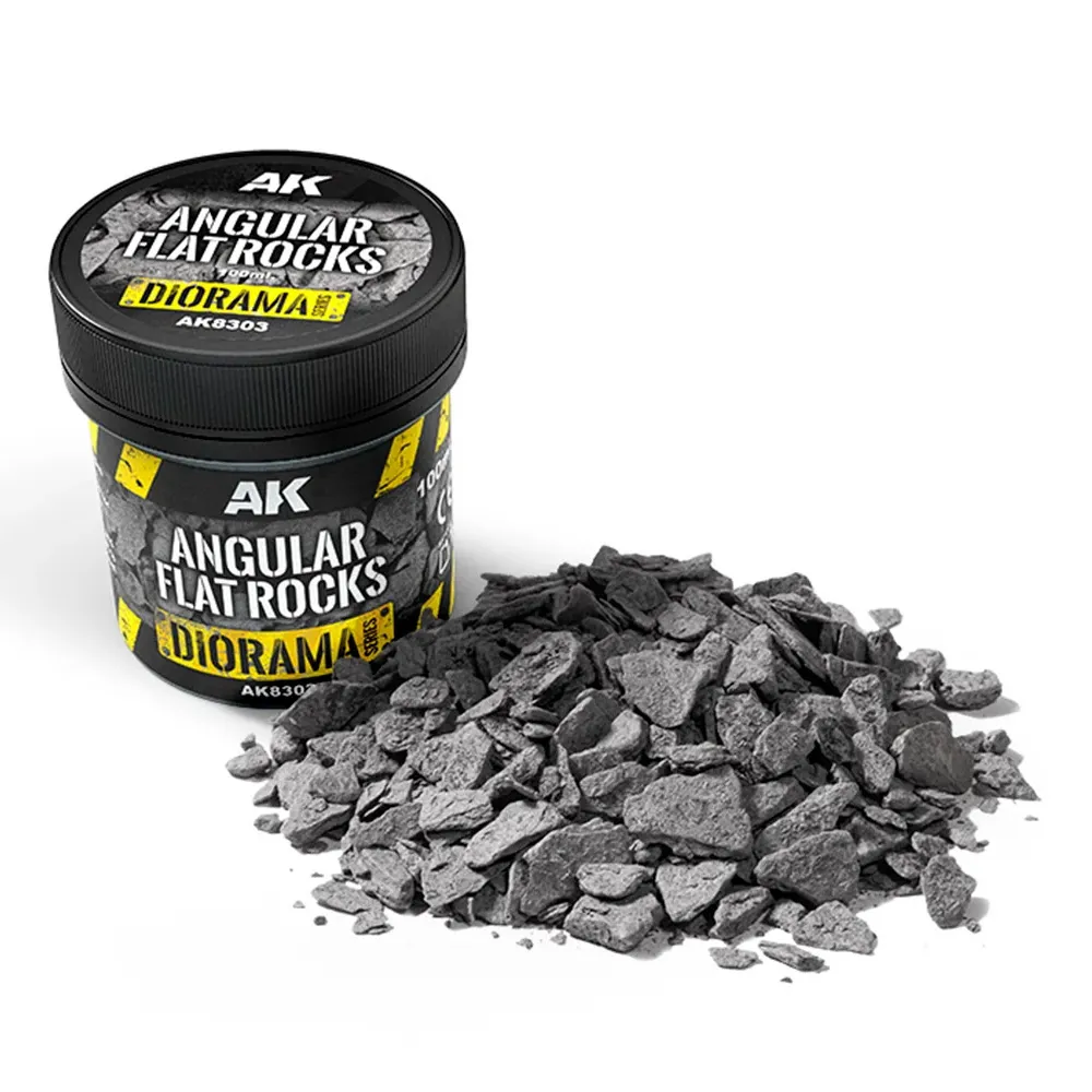Angular Flat Rocks 100ml