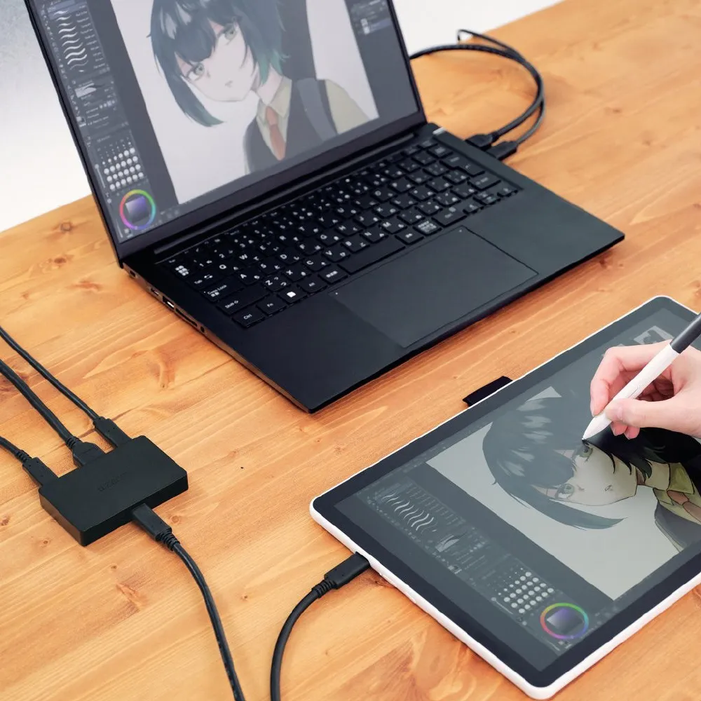 Wacom Converter Kit for HDMI to USB-C Connection