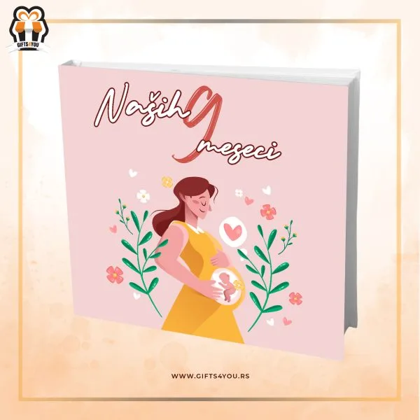 Album za slike naših devet meseci roze