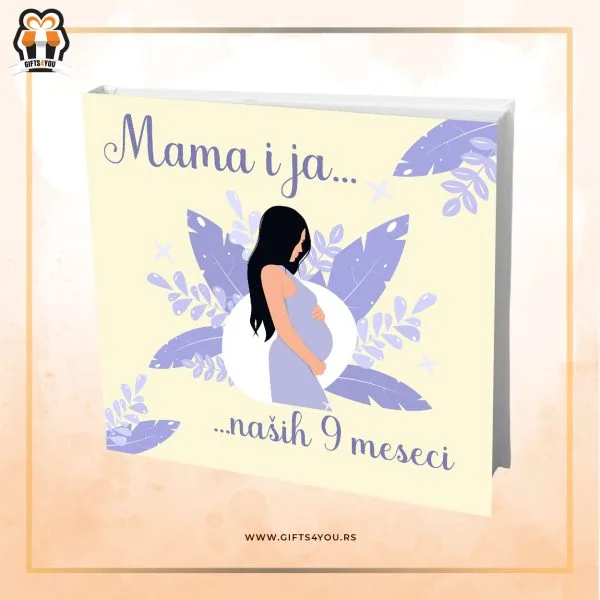 Album za slike mama i ja ljubičasti