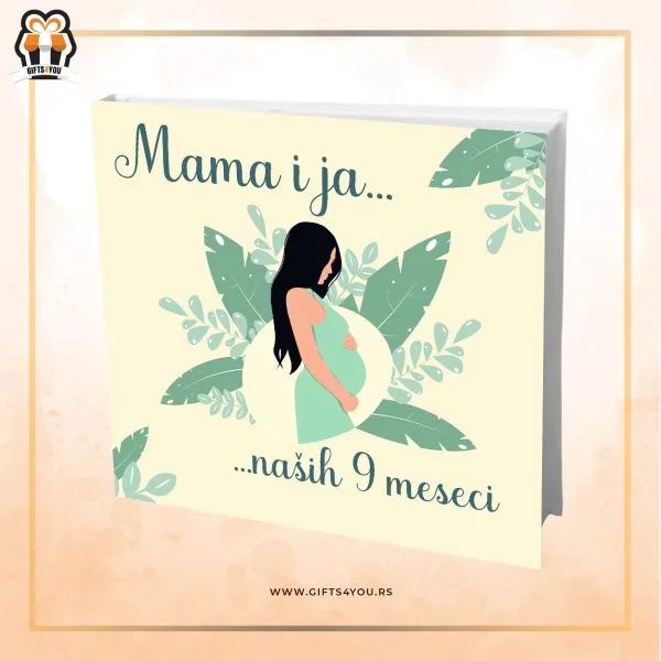 Album za slike mama i ja naših devet meseci