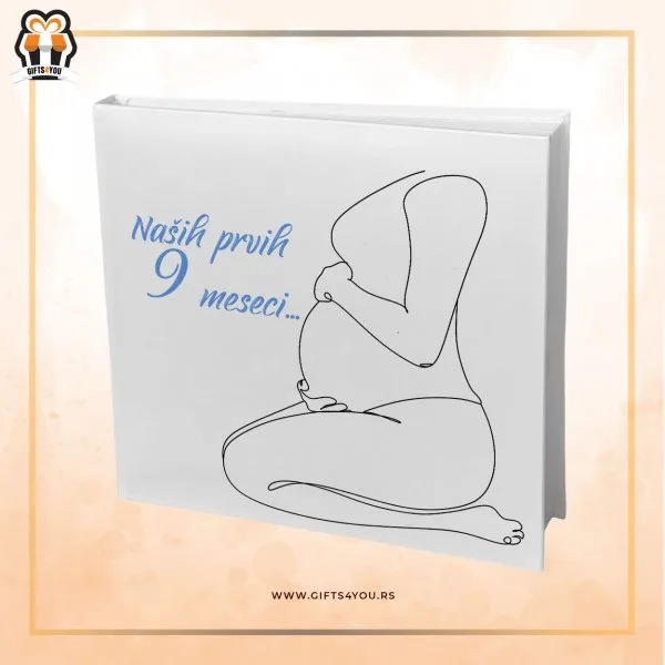 Album – Naših prvih 9 meseci silueta 2