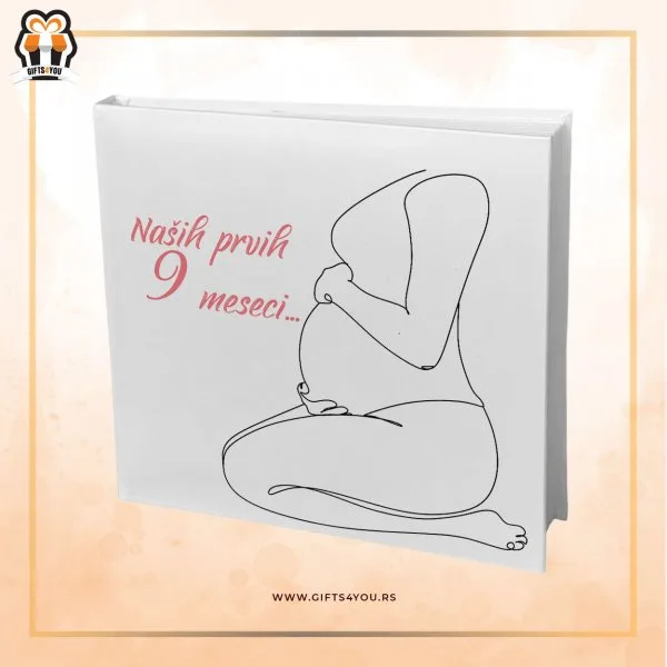 Album – naših 9 meseci silueta