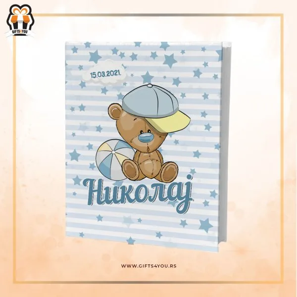 Dečiji foto album – teddy bear