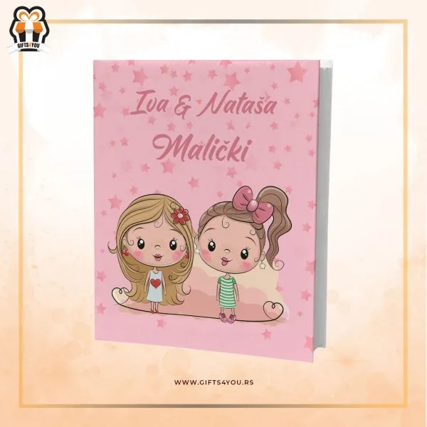 Dečiji foto album – za bliznakinje