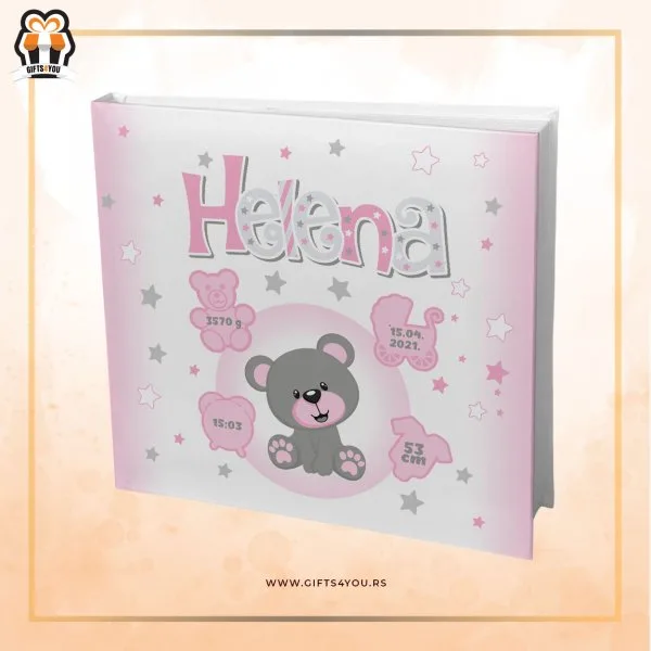 Dečiji foto album – teddy bear