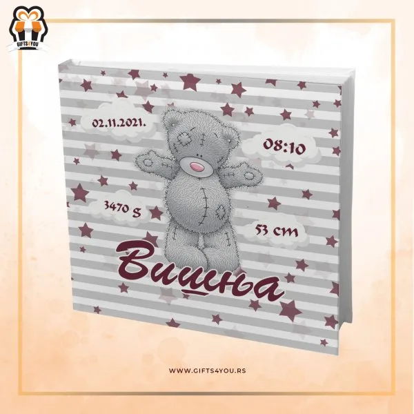 Dečiji foto album – teddy bear