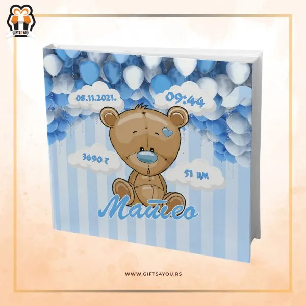 Dečiji foto album – teddy bear