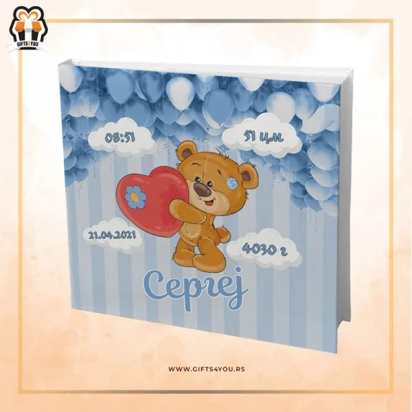 Dečiji foto album – teddy bear