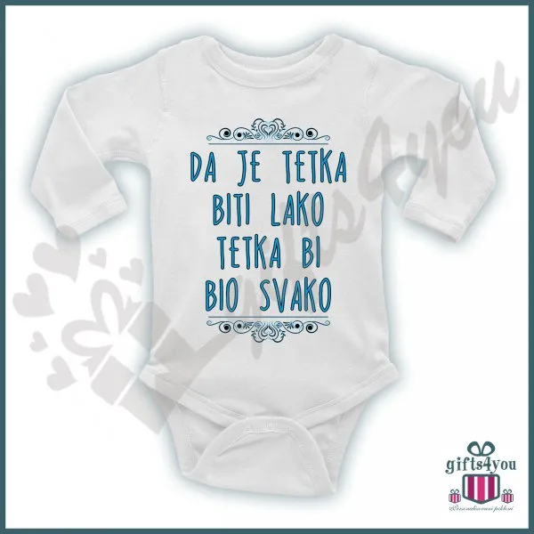 Da je tetka biti lako tetka bi bio svako bodić