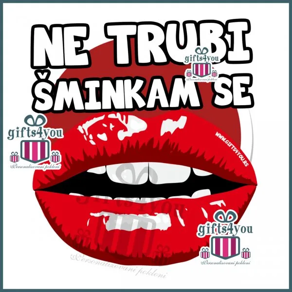 Ne trubi šminkam se – usne