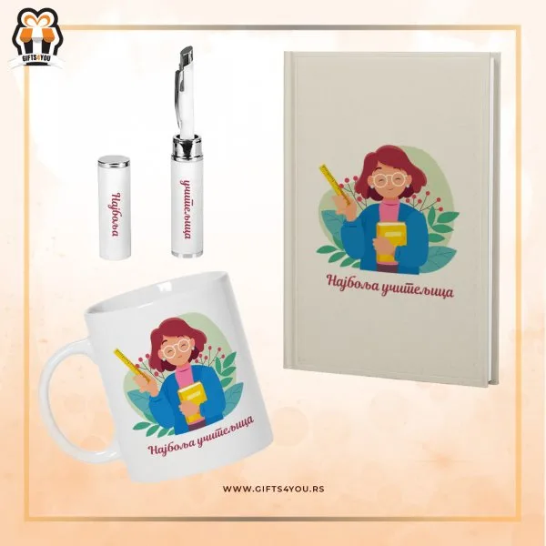Poklon set – Za najbolju učiteljicu