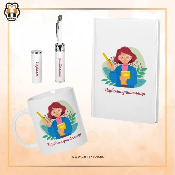 Poklon set – Najbolja učiteljica
