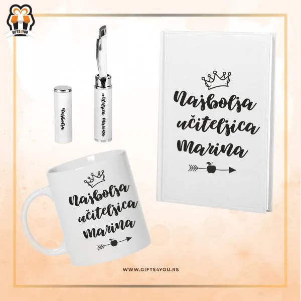 Poklon set – Za najbolju učiteljicu