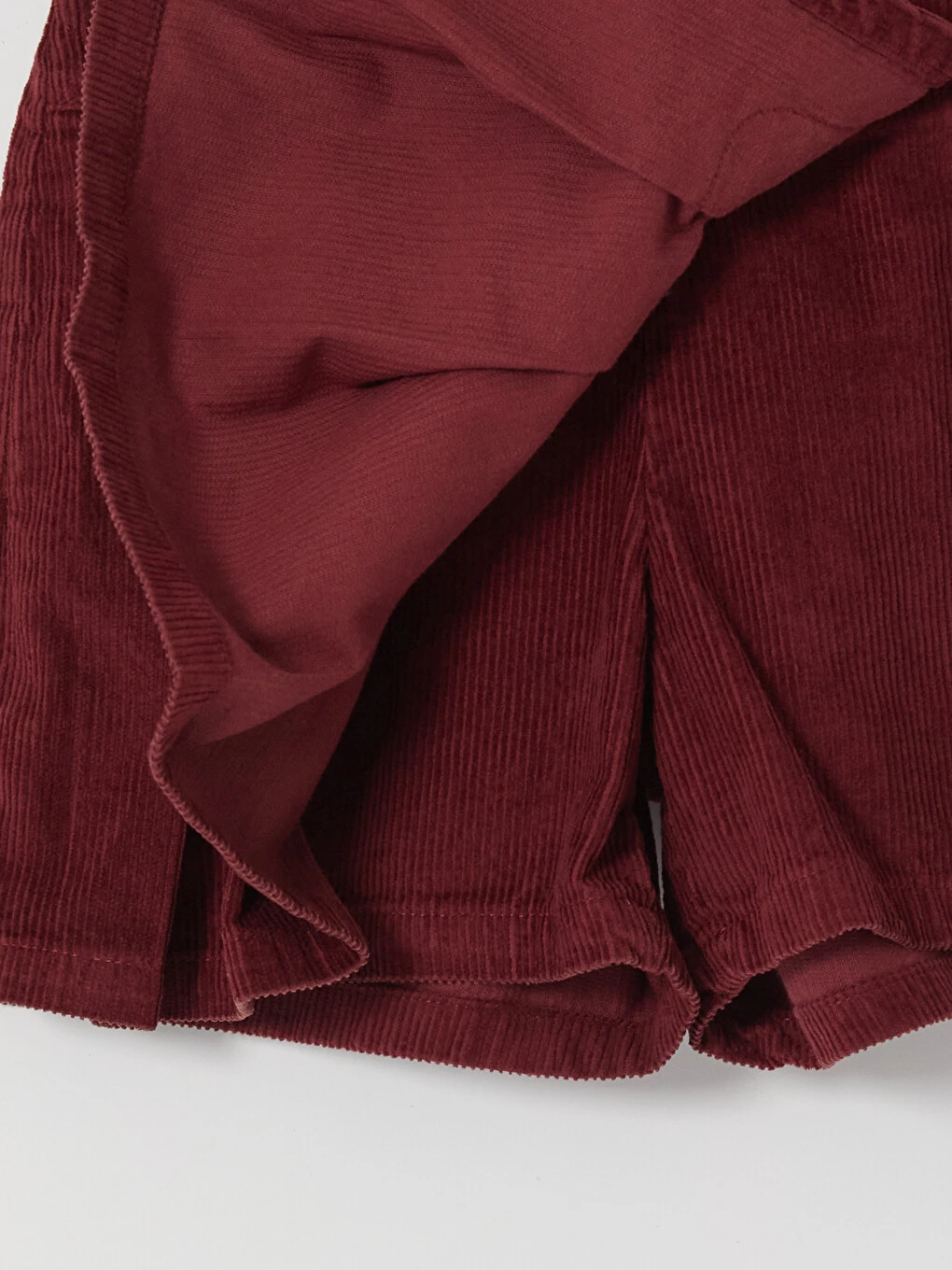 LCW Kids Devojački Plisirani Somot Skort
