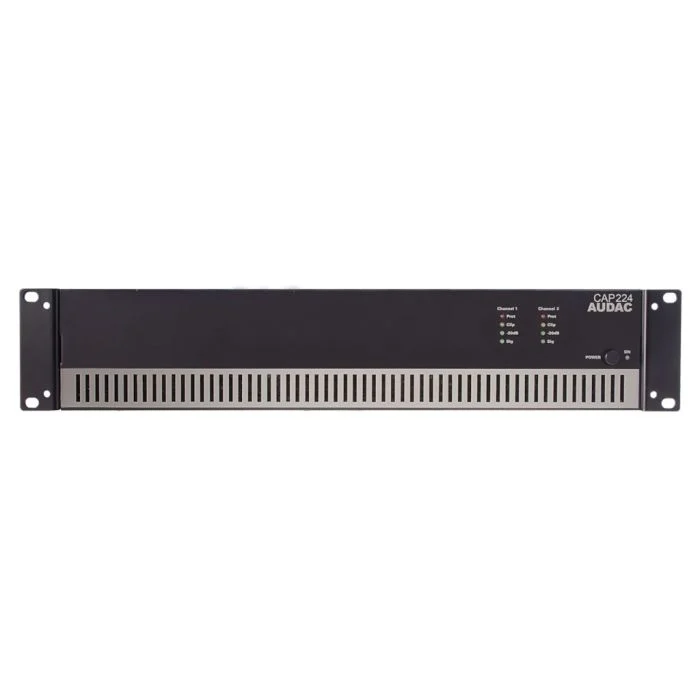 Audac CAP224 - Profesionalno 100V dvokanalno pojačalo 2x240W
