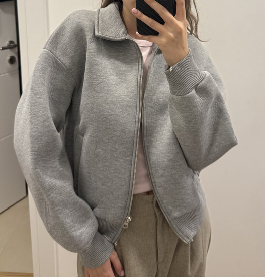 Zara duks/jaknica na kragnu