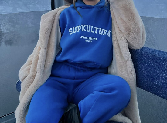 SUPKULTURA royal blue komplet