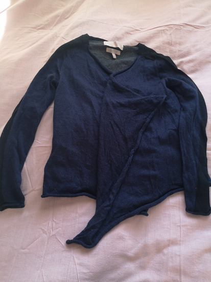 Kardigan na preklop od 100% merino vune