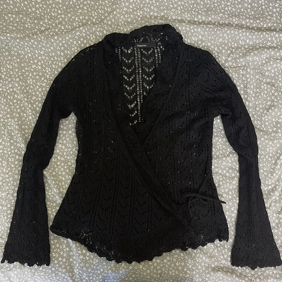 Goth asimetrični kardigan