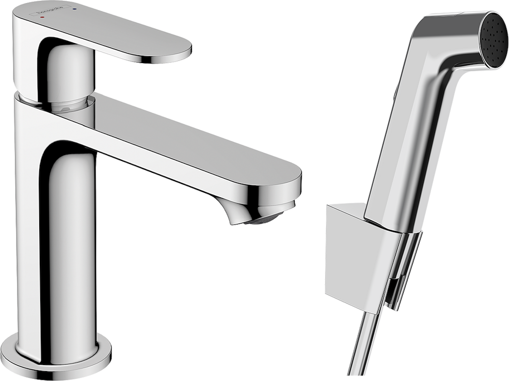 HANSGROHE REBRIS BATERIJA ZA LAVABO SA BIDE SETOM S110 72215000