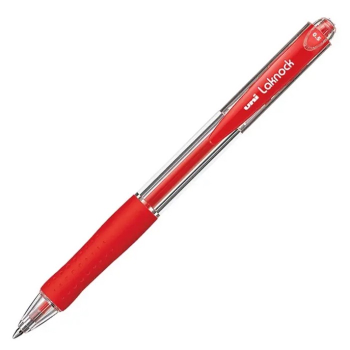 Olovka hemijska Laknock Uni 0.5 crvena