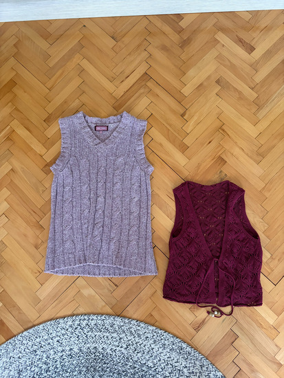2 prsluka UNI i S pull&bear KAO NOVI SNIŽENI!!!!